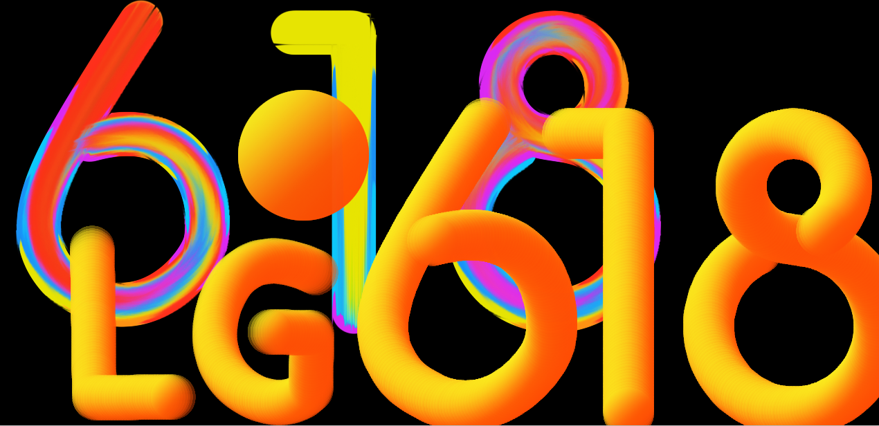 PS教程-618渐变文字制作流体效果小希photoshop视频教程