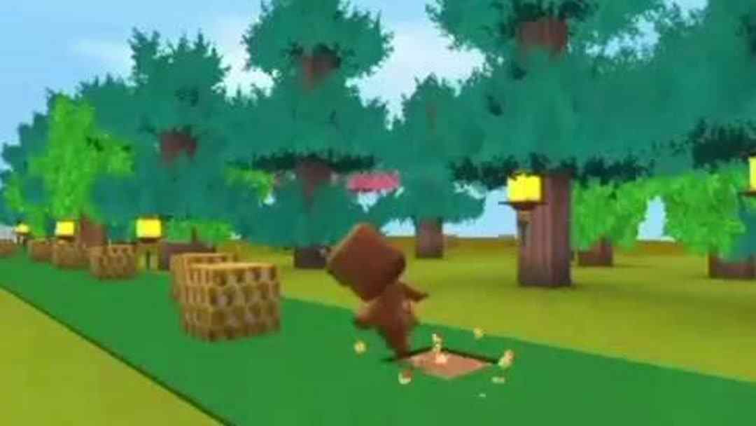 迷你世界搞笑版熊出没:光头强这是抓了谁,还要把他卖马戏团去!