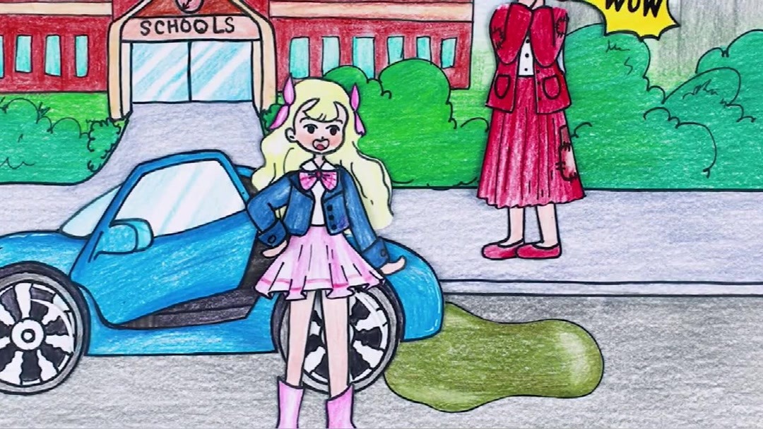 定格动画:女孩的生活日常