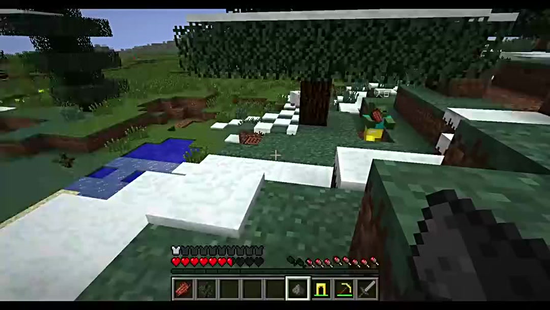 【晓晓大白】我的世界我是一只小僵尸生存1[高清]