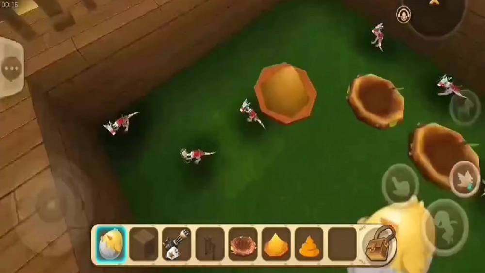 迷你世界之小化石龙!