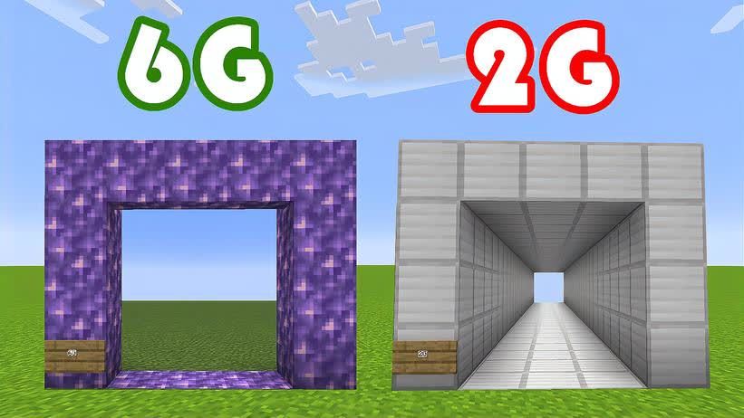 我的世界:你的手机是几G网络的,下载会快吗?