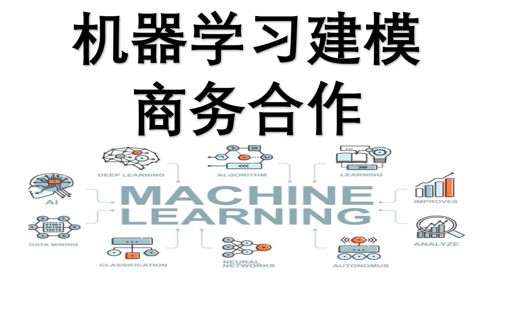 机器学习建模商务合作