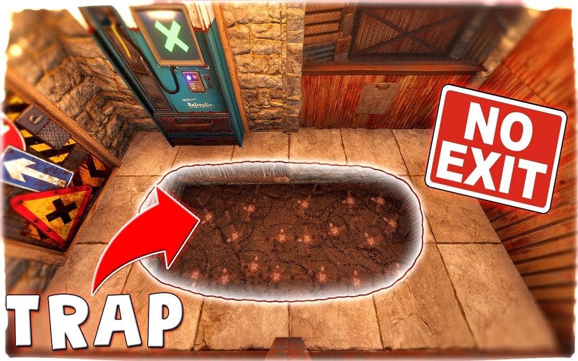 Rust视频转载284-如何建造一个商店陷阱房!并诱惑每一个人.