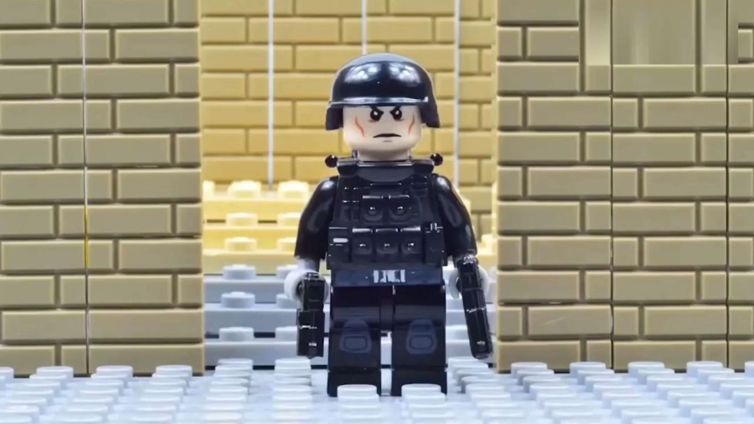 乐高定格动画 乐高警察在干嘛呢?