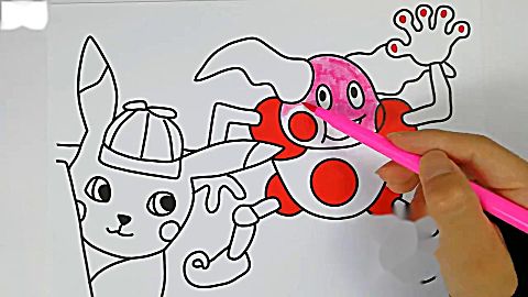 JK手绘漫画超级英雄-皮卡丘