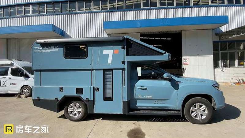 全球首发、途酷全升顶皮卡房车