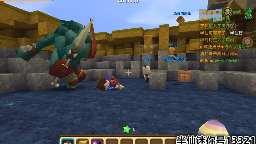 迷你世界:神奇宝贝大作战,人人都是召唤师,看半仙的厉害