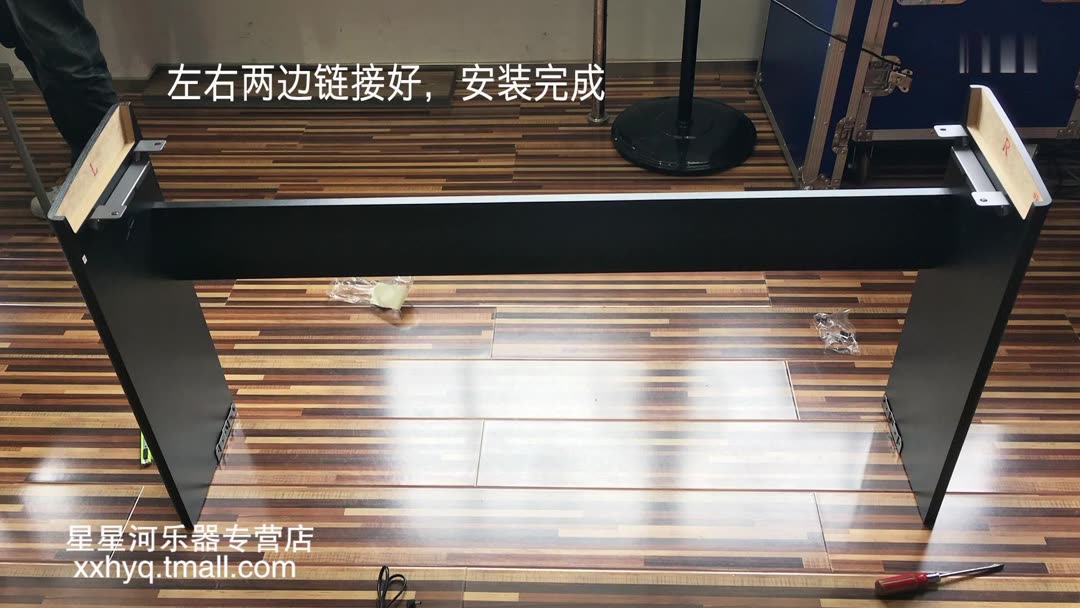 卡西欧 CASIO PX-160 PX160电钢琴 安装视频 星星河乐器专营店