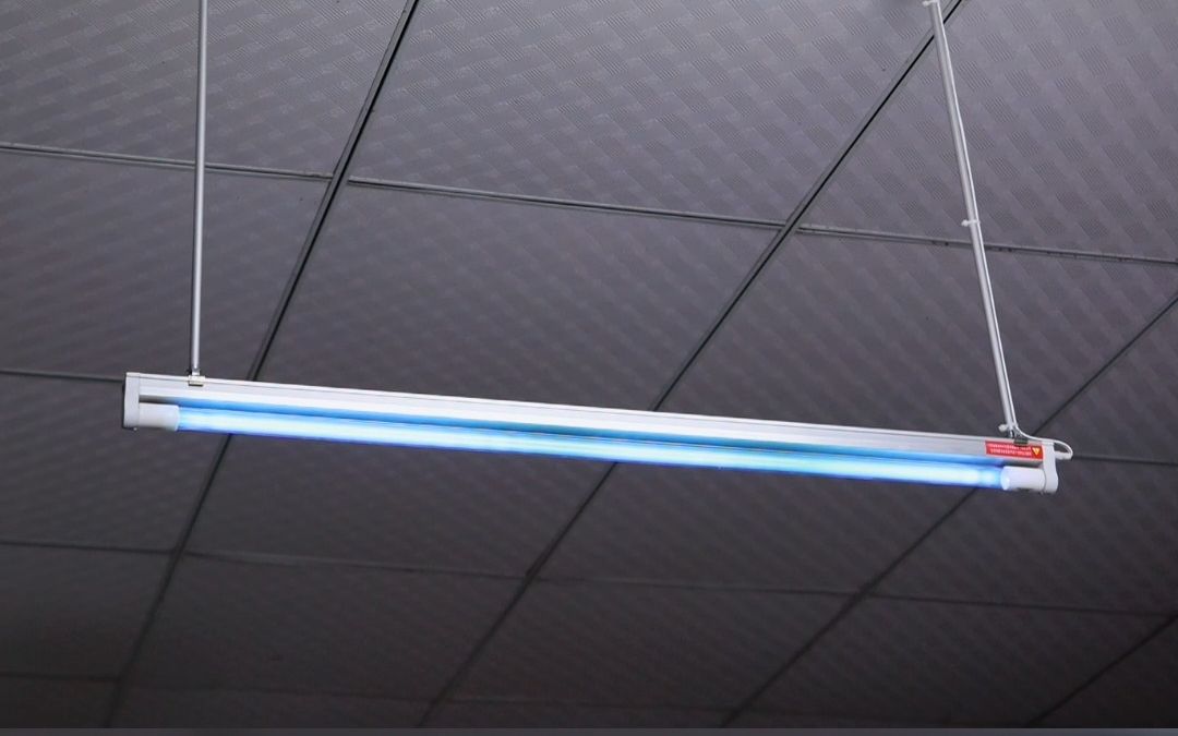 悬挂消毒灯,解决层太高消毒杀菌问题,空气杀菌更快速有效,净化工程,...