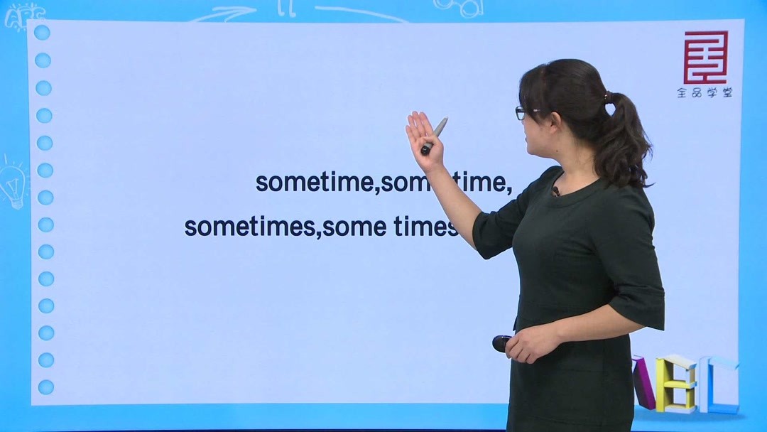 sometime,some time,sometimes,some times的用法辨析