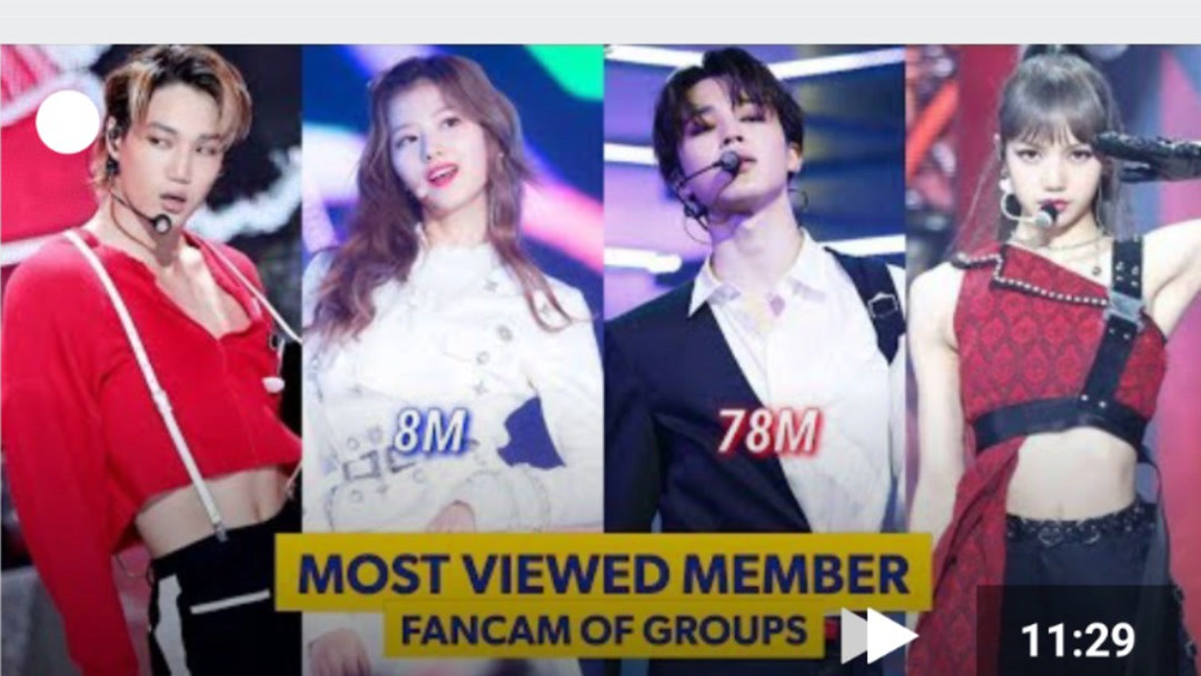 业务能力or人气TOP?他(她)们是组合中「个人直拍」点击率最高的成员!