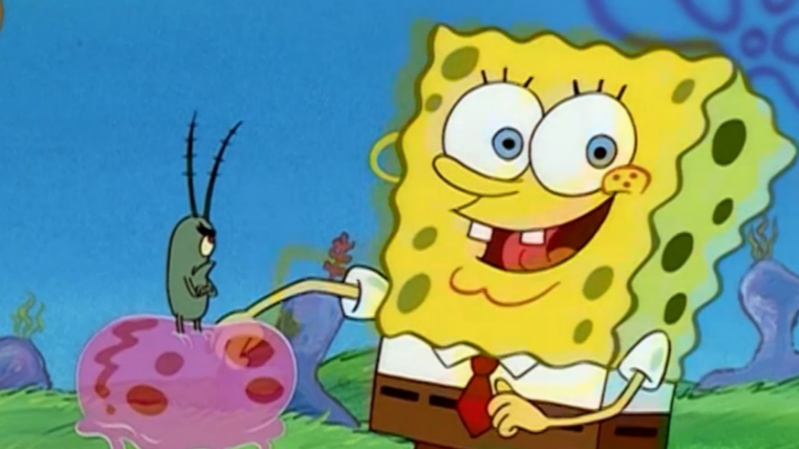 海绵宝宝:痞老板和海绵宝宝成为朋友,痞老板都忘了自己的任务