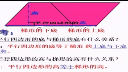 梯形的面积计算_标清