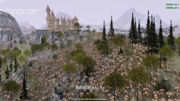 战争模拟器:面对漫山遍野的狼人,人类派出了真正的狼人