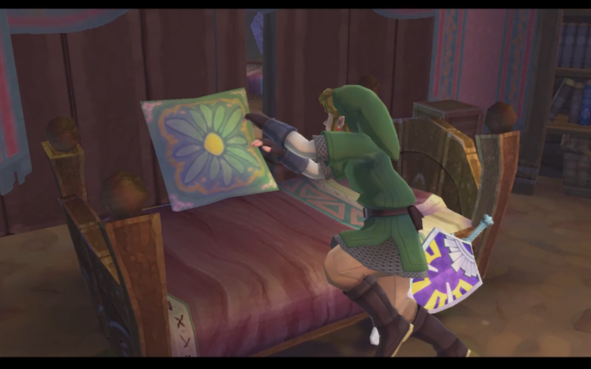 【塞尔达】半夜潜入老婆房间睡觉的林克是屑