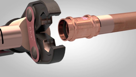 动画展示铜管的连接过程,你平时也是这么做的吗?