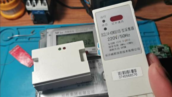 供电局智能电表485采集器接线方法及载波模块对比