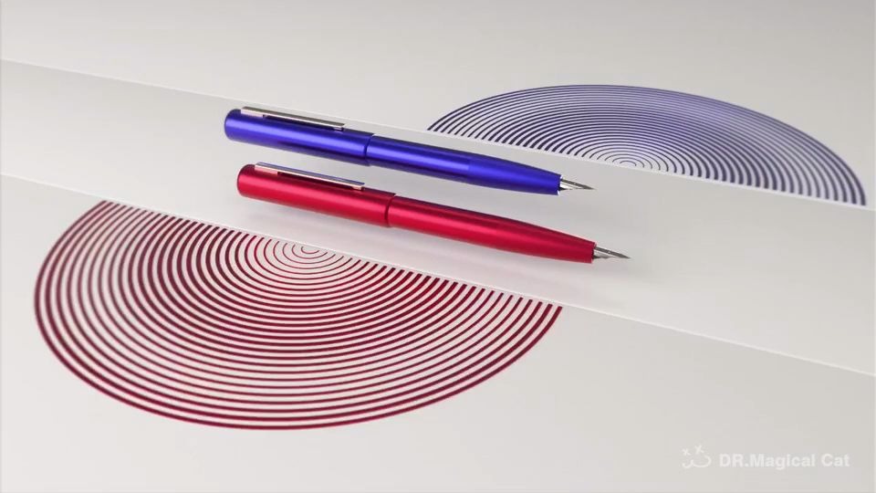 C4D-最具趣味的钢笔动画临摹投稿作品来自UTV4D小白产品篇学员2N...