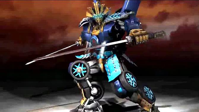 变形金刚漂移汽车人炫酷变身动画