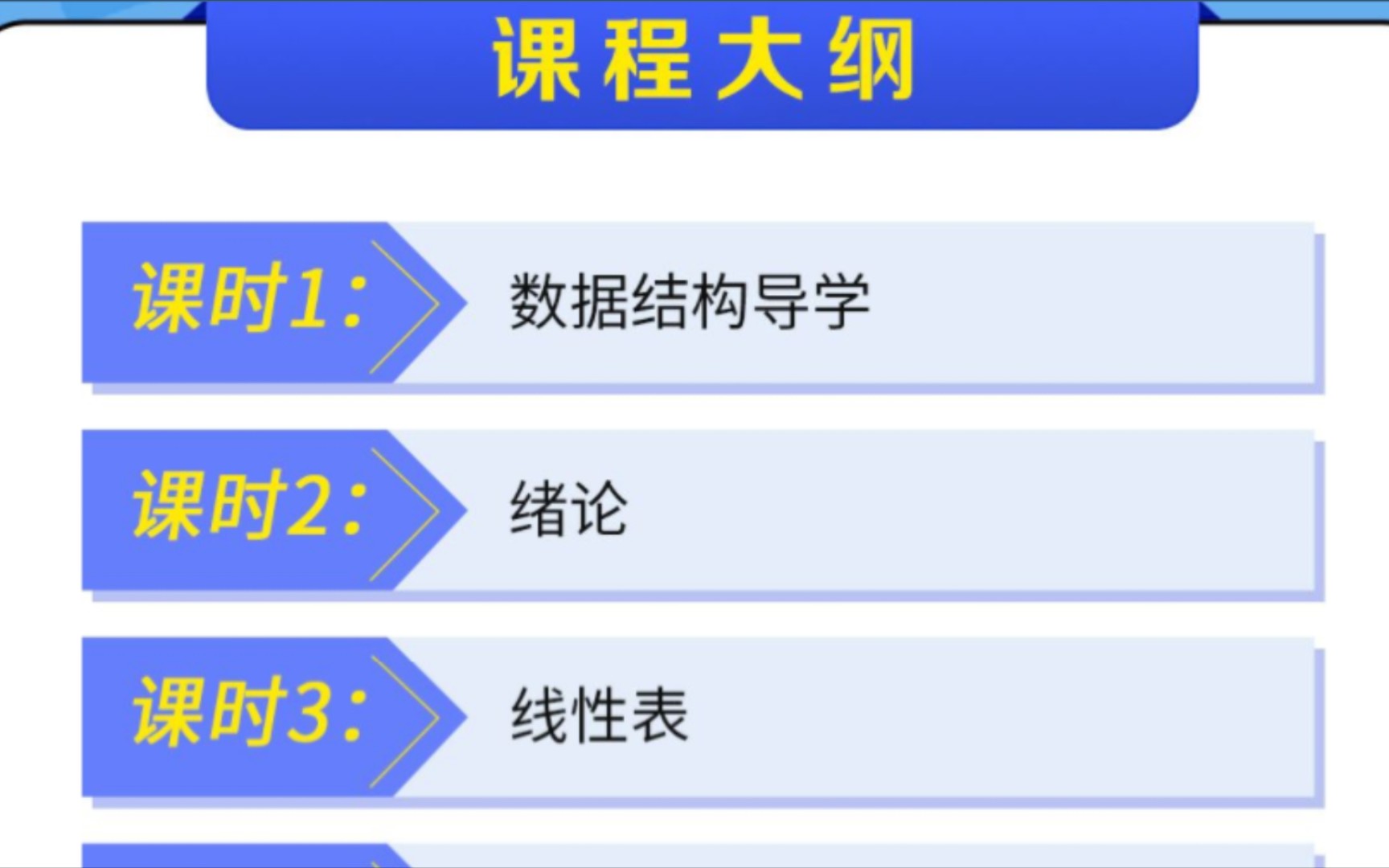 《数据结构》期末4小时讲完附赠讲义四