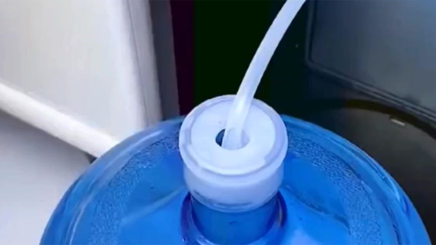 桶装水防尘过滤器水桶防尘塞硅胶软管抽水工具