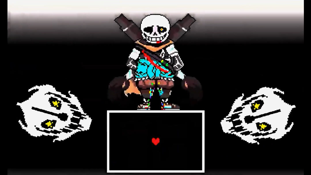 传说之下战斗模拟器:inksans和原版sans一起出来了