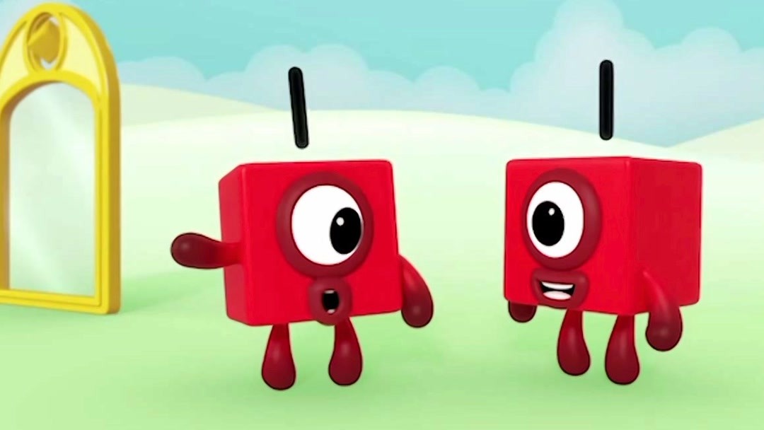 数字积木 方块动画:数字1也有说不完的烦恼