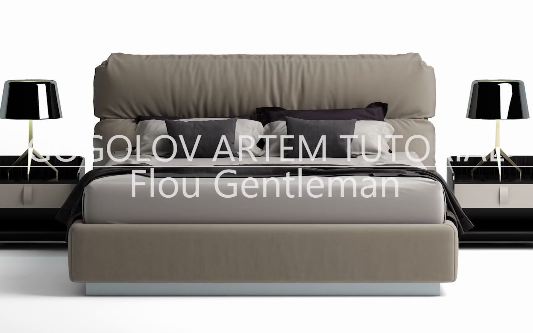 第8期 3dmax家具建模详细教程 3dmax床建模教程丨3Dmax基础教程...