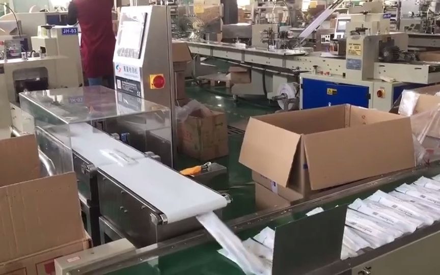 一次性餐具质量控制体系-高速质量检测机