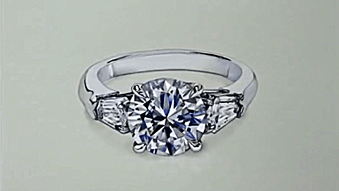 艺术大师手绘一枚钻石戒指, 太真实了