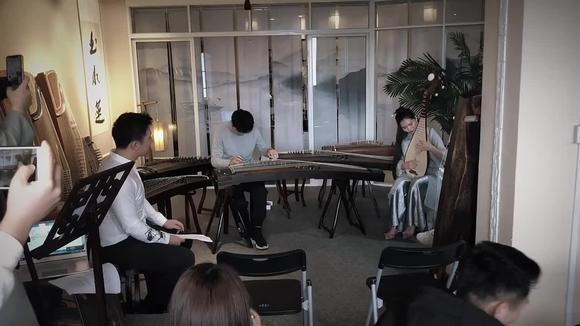 昨日在我们宁波今夕筝社雅集活动#传统文化