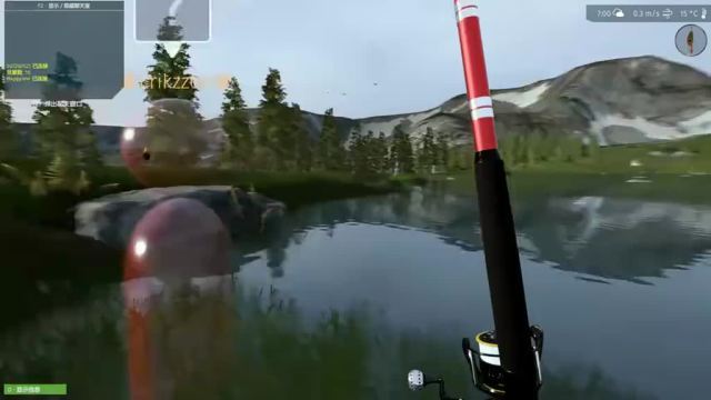 钓鱼模拟器:第一次选择钓底就中一条大鱼,18斤重过瘾