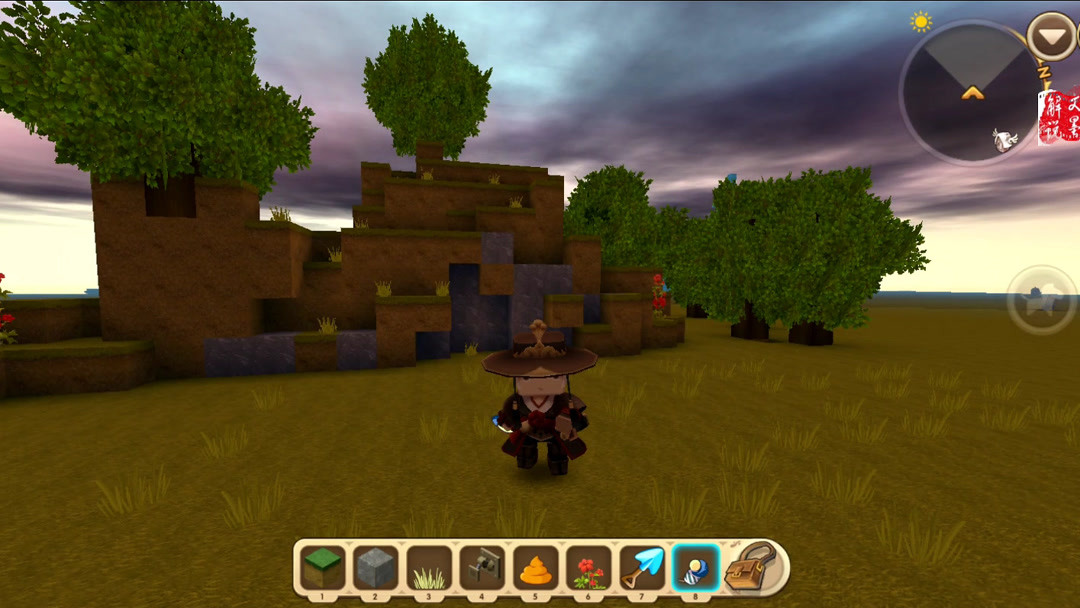 【文墨】迷你世界 两种简单无痕隐藏门教程