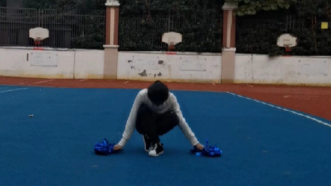 西新桥小学2020年运动会开幕式五年级方阵舞蹈领操教学