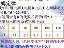 反比例函数第1课时