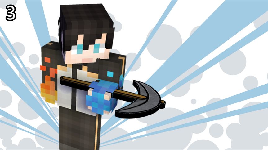 我的世界:全服最厉害的镐子诞生!无限采集神器,小七高兴坏了!