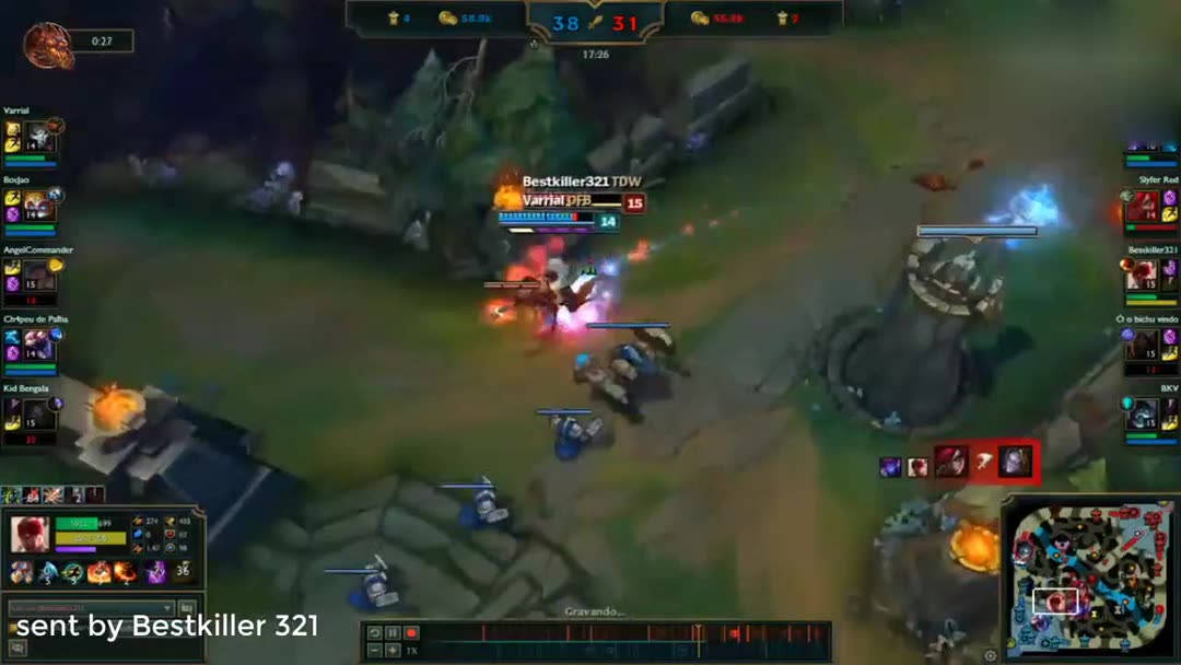 LOL英雄联盟 URF模式下的精彩时刻