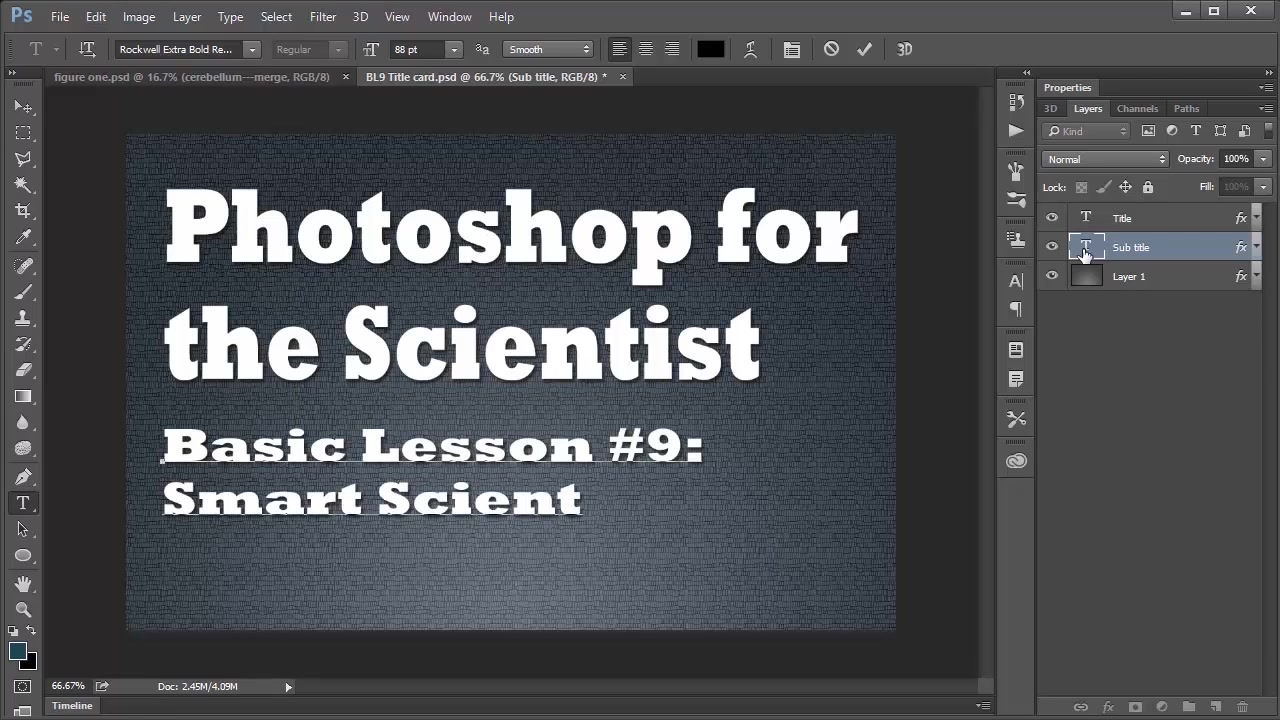 科研人使用photoshop新手教程 [入门]