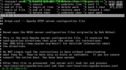 Apache服务器综合设置之一h