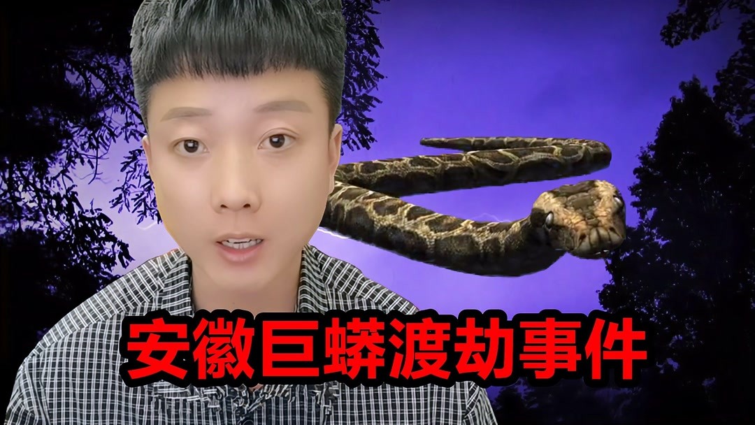 测评揭秘《安徽巨蟒渡劫事件》一条巨蟒腾空而起,老爷爷被吓到