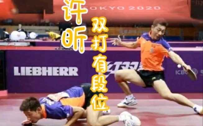 假如和许昕双打有段位,张继科熟练的让人心疼。