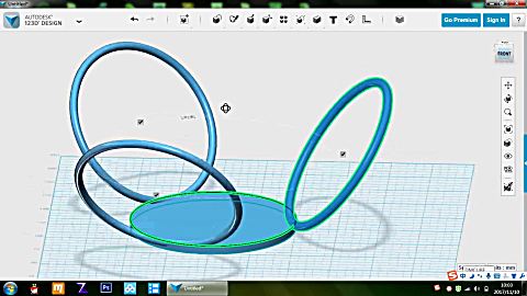 Autodesk123D视频教程第十一课:果篮