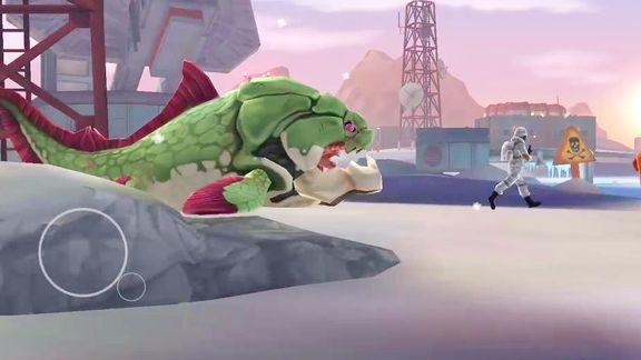 饥饿鲨世界:邓氏鲨上岸后会被人们抓起来吗?