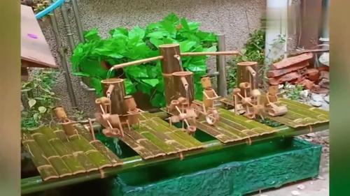 乡下手艺人打造的水循环系统,恕我直言,这可以申请专利了吧?