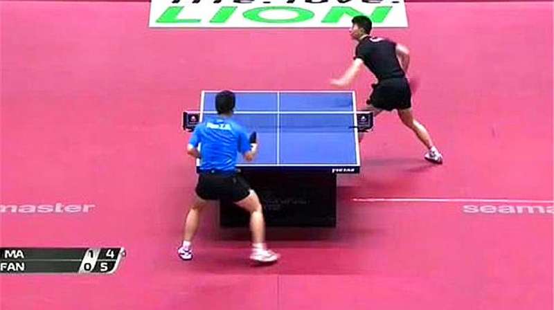 精彩瞬间:樊振东完全打开会怎样?马龙:我都打这样居然还没赢?