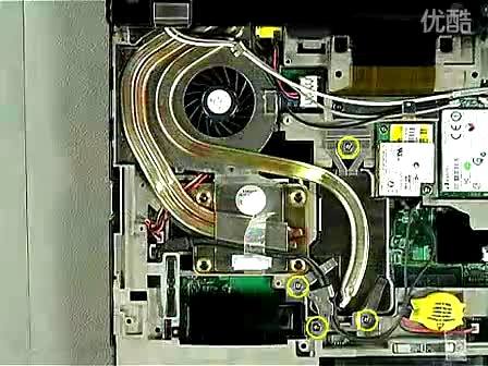 联想官方thinkpad全套拆机教程十(拆风扇)