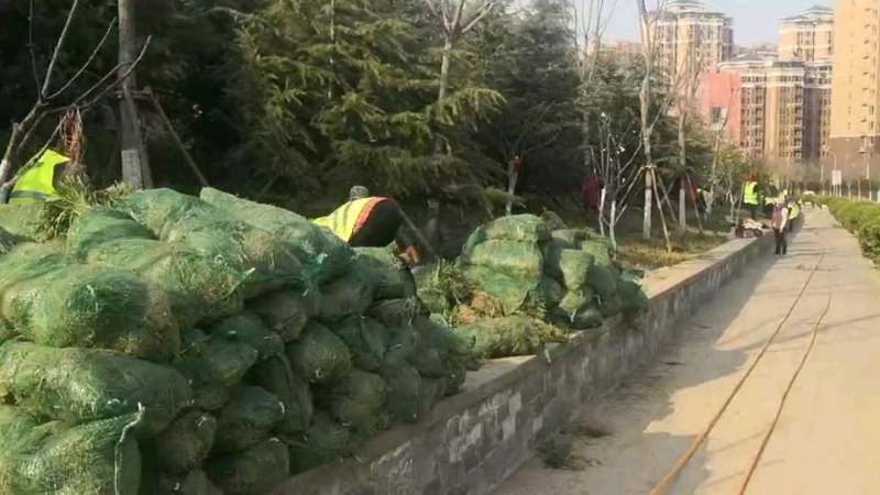 疫情尚未结束,济南这群人还在路上劳作着,您辛苦了!