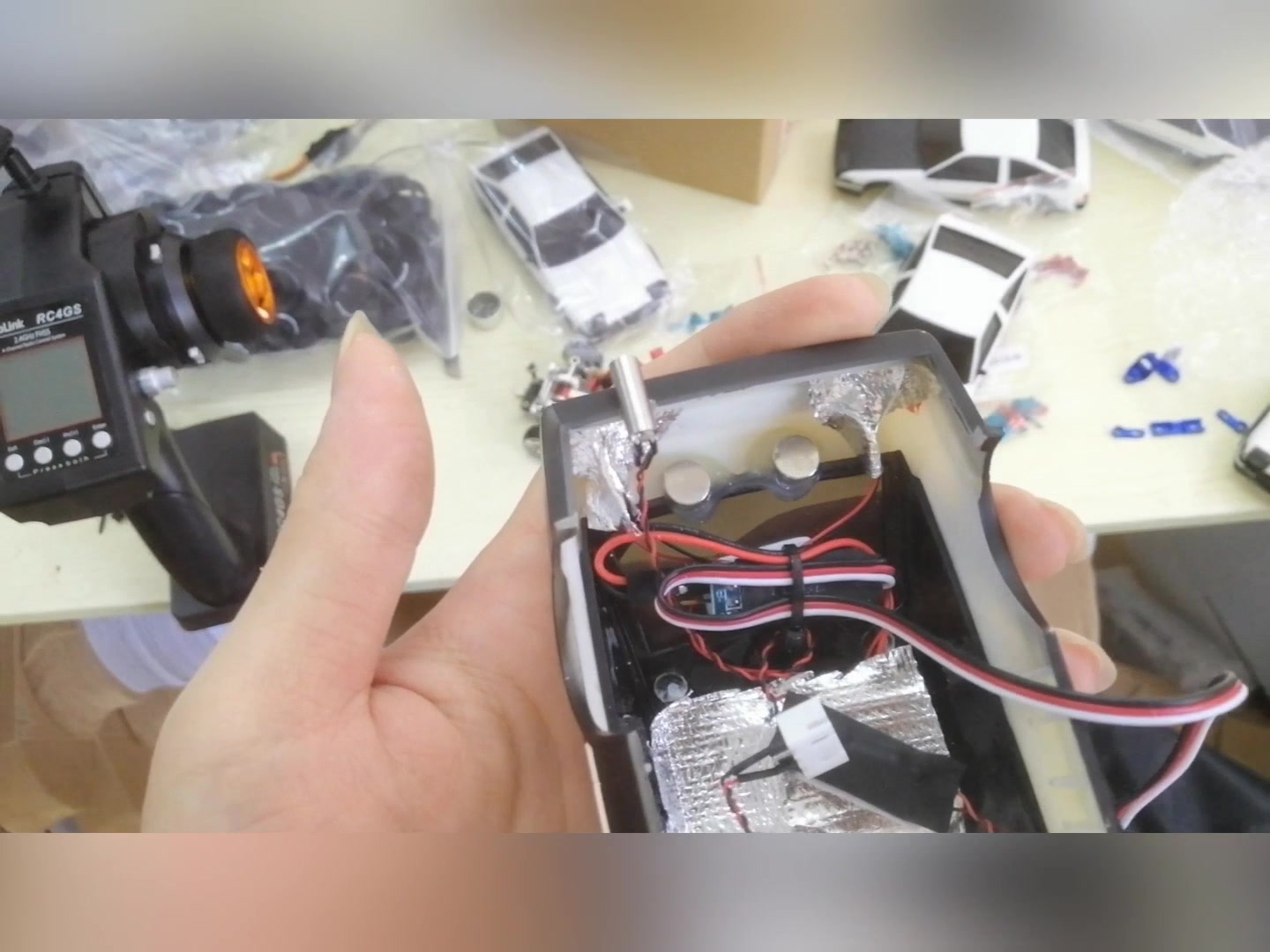 洪哥模型MINI Q9顶配全金属蚊车