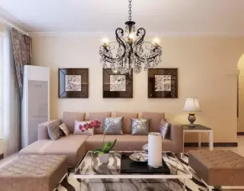 现代简约设计效果图 业主就认可这一套